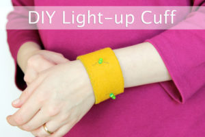 DIY Light-Up Cuff Bracelet