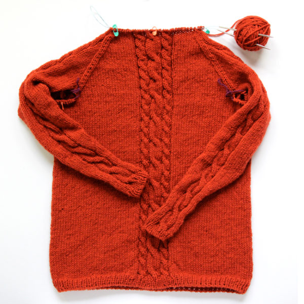 How to knit a raglan decrease / Knit Along Day 5