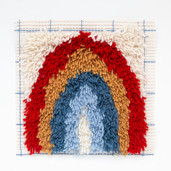 Square Latch Hook Finishing Tutorial | Hands Occupied