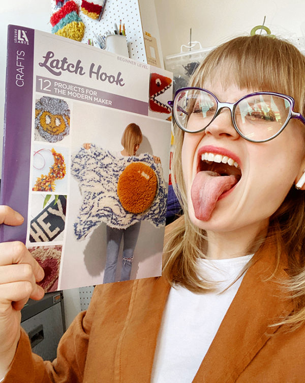 Latch Hook Book Unboxing & Project Preview Video! | Hands Occupied Blog